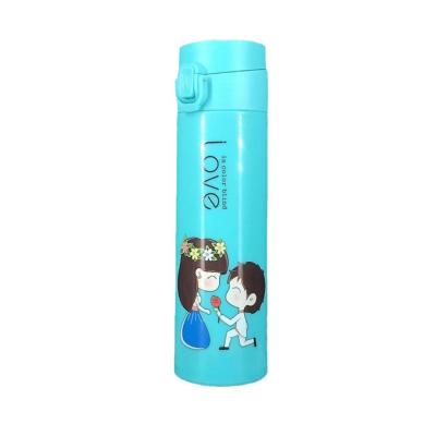 Cina 500 ml Bottiglia d'acqua in vetro di grande capacità Portabile Tazza regalo per bevande a sbalzo in vendita