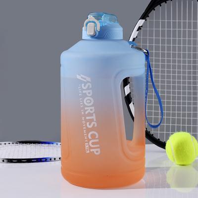 China 1500ml Nice-looking Bpa Free Gym Sport Motivational Water Bottle for Outdoor Activity for sale