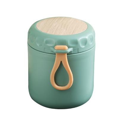 China Sample 400ml Mini Thermos Bottle Vacuum Flask Thermos Food Jar Portable Stainless Steel Insulated Food Warmer Container for sale
