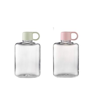 Cina TOUR Occasione Bottiglia d'acqua portatile trasparente di plastica trasparente con disegno a prova di perdite in vendita