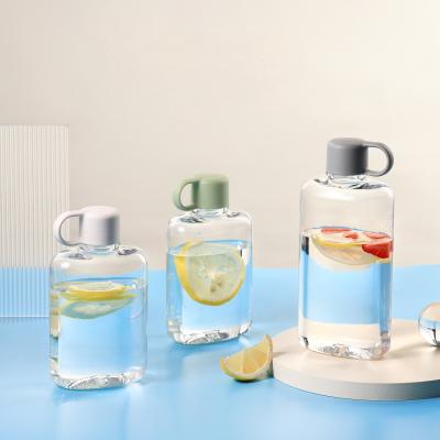Cina Applicabile all'acqua bollente Eco-friendly 360ml/500ml Gift Clear Square Water Bottle in vendita