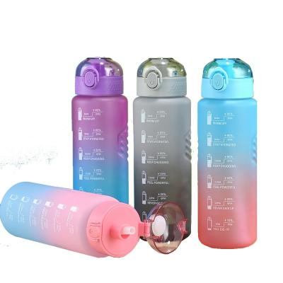Cina Logo personalizzato Acceptabile Capacità ampia Matte Gradient Sports Water Cup per il campeggio in vendita
