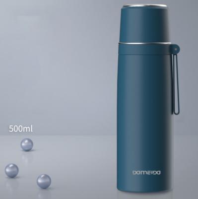 Chine Bouteille d'eau en acier inoxydable de 500 ml avec isolation portable à double paroi et logo personnalisé à vendre
