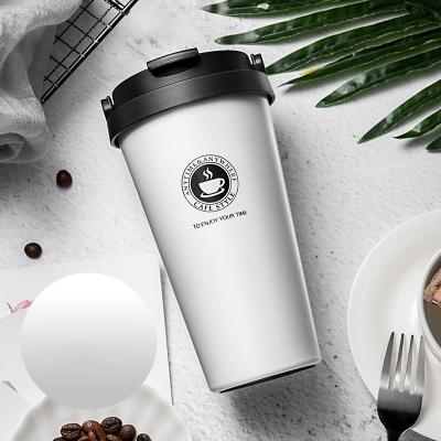 Chine Livraison directe 500 ml de tasse de café isolée sous vide en acier inoxydable avec motif sur mesure à vendre