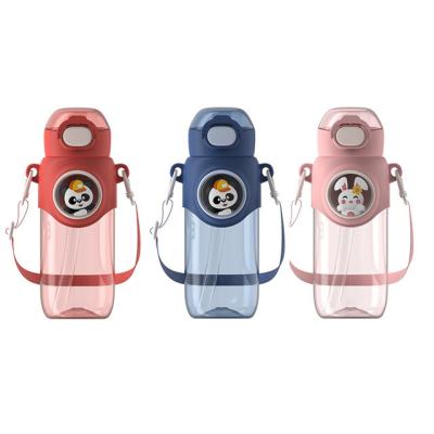 中国 690ML 容量 ロープとラスティックな蓋付きの真青色ポータブルリークプローフカップ 販売のため