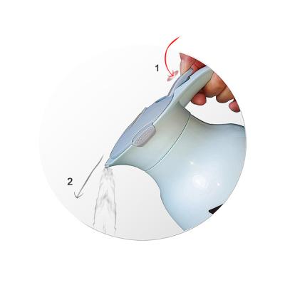 China Temperature Display Glass Light Weight Milk Jug with Large Capacity and Modern Design for sale