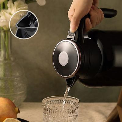 China Intelligent Temperature Display Water Kettle with Cool-Touch Stainless Steel Exterior for sale