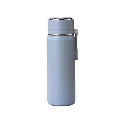 China Contemporary Design Custom BPA Free Vacuum Double Wall Sport waterfles met handvat Te koop