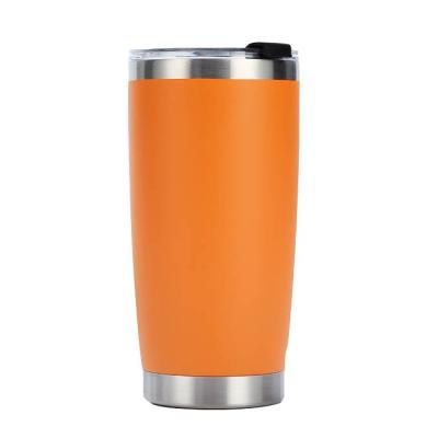 Chine Couleur personnalisée 20 oz double paroi en acier inoxydable vide isolé verre imperméable avec couvercle à vendre