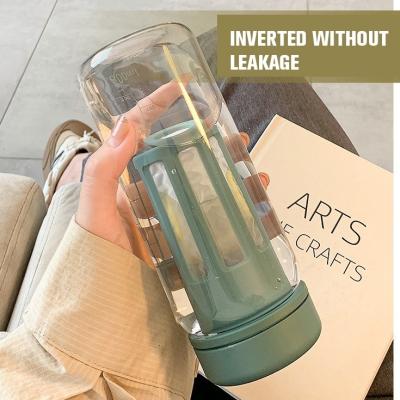 중국 450ML 600ML 투명 BPA 무료 트리탄 플라스틱 물병 판매용