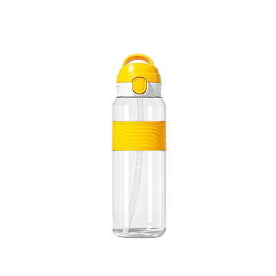 Cina NP1080SA1 Logo personalizzato stampato per bambini Kawaii Sublimazione Bpa Libero Acqua sportiva chiara con paglia in vendita