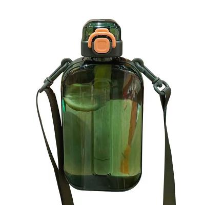 Cina Logo personalizzato Bottiglie d'acqua trasparenti quadrate da 750 ml per palestra sportiva in vendita