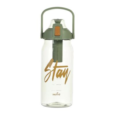 Cina TOUR Vuoto Fitness Sport Donne Bottiglia d'acqua di lusso Simple Shaker Coppa con manico in vendita