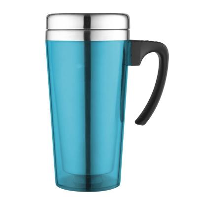 China 16oz Outdoor Sports Insulated Thermos with Portable Vacuum Cup and Stainless Steel Mug for sale