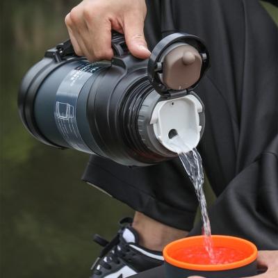 China Stainless Steel Vacuum Flask Bottles 2600ml/3200ml for Business Outdoor Sports Travel for sale