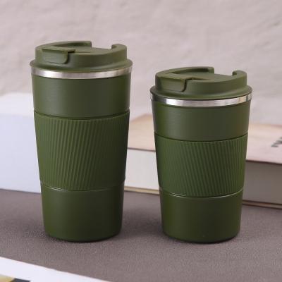 China Portable 380ml 510ml Vacuum Insulated Tumbler Stainless Steel Thermos Bottle with Lid for sale