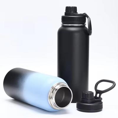 China Gerade Tasse 32oz Edelstahl Vakuum Isolierte Flasche Doppelwand mit individuellem Logo zu verkaufen