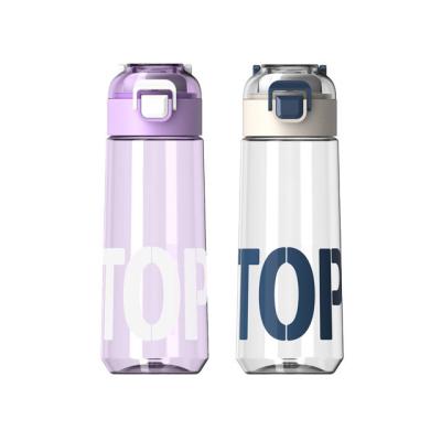 Cina Unisex Bpa bottiglia d'acqua di plastica gratuita Tritan personalizzato motivazionale per le scolari in vendita
