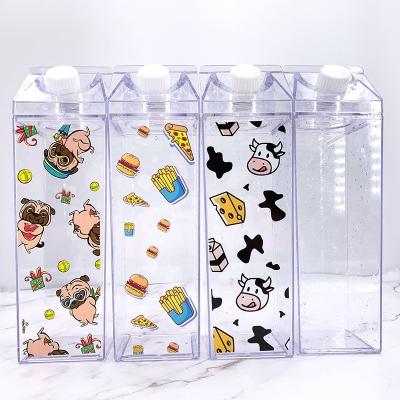 중국 유니섹스 500ml 맑은 플라스틱 물병 끓는 물에 적용 판매용