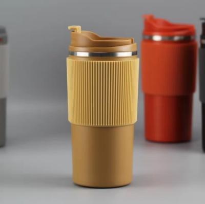 Chine Coupe de café en acier inoxydable isolée 450 ml Thermomètre pour les voyages à vendre