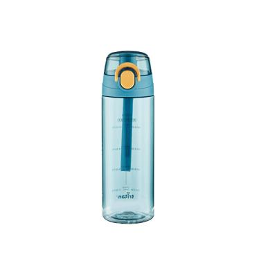 China Bulk Tritan Plastic Water Bottle for Outdoor Drinking Convenient Locking Feature for sale