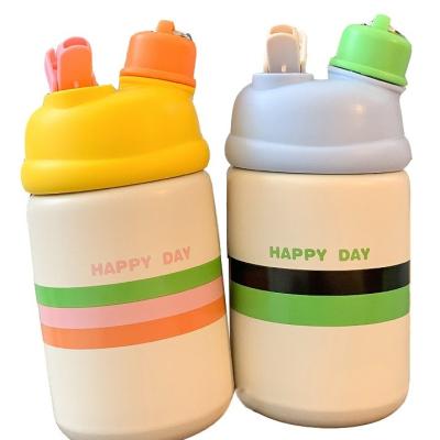 Acero inoxidable 500ml Bebida doble Taza de agua aislada con tapa para OEM aceptable