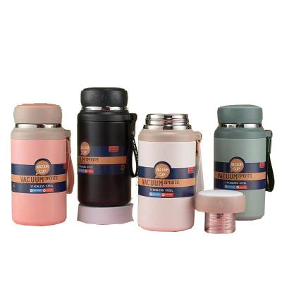 China Portable 316 Edelstahl 750 ml/1000 ml große Kapazität Thermosbecher für Outdoor-Sport zu verkaufen