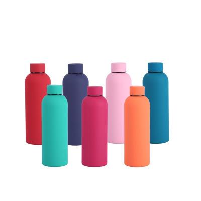 China 304 Edelstahl Sportflasche BPA-freie tragbare benutzerdefinierte Farbe Logo 750ml Doppelwand zu verkaufen