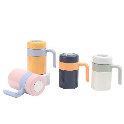 China Custom Logo 500ml Edelstahl Thermosbecher für heiße, kalte Getränke und umweltfreundliche Reisen zu verkaufen