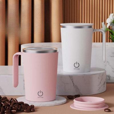 Cina Bottiglia di miscelazione automatica ricaricabile da 400 ml con presa a mano verde e design a prova di perdite in vendita