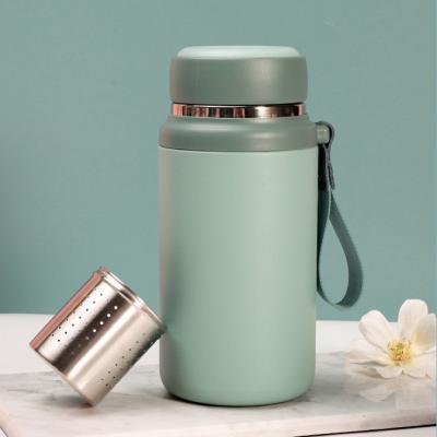 Китай Логотип на заказ портативная металлическая бутылка с водой для изоляции льда кофе и воды продается