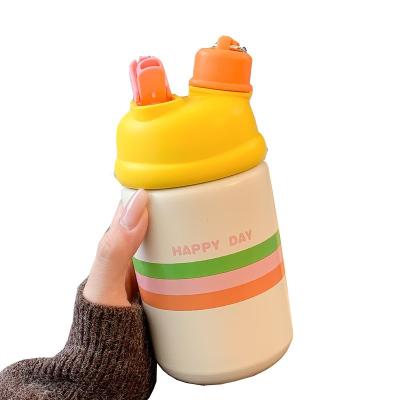 China Flascos de vácuo Termoses Kids 316 Liner aço inoxidável isolado garrafa com corda à venda