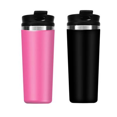 China Custom kleurrijke stalen koffiekoppels, logo, reisbekers, hou het drinken warm koud 12-24 uur. Te koop