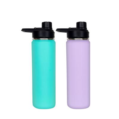China Geïsoleerde waterfles van roestvrij staal voor sportsport 550 ml 650 ml 750 ml Te koop