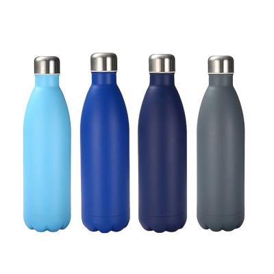 Cina Doppia parete isolante personalizzato vuoto in acciaio inossidabile Cola forma Sport bottiglia d'acqua in vendita