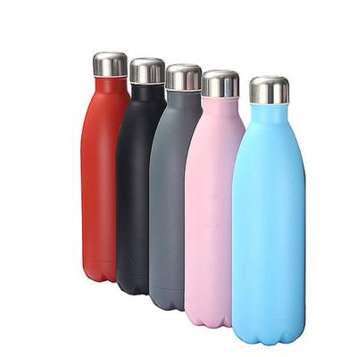 Cina Bottiglia di acqua sportiva in acciaio inossidabile da 1000 ml riutilizzabile e impermeabile per famiglie attive in vendita