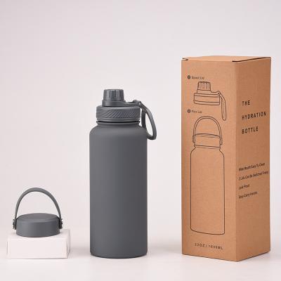 Cina Bottiglie a vuoto Tazza da caffè da 1 litro con coperchio Bicicletta sportiva Bottiglia d'acqua per performance in vendita