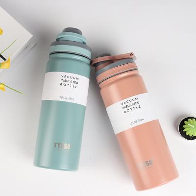 Cina Bottiglia d'acqua sportiva isolante a vuoto a doppia parete personalizzata per viaggi e campeggio in vendita