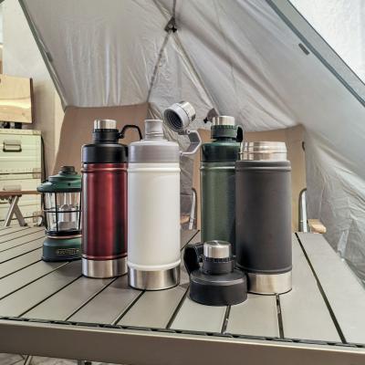 中国 黄色 ステンレス スポーツ 水瓶 BPA フリー バキューム ボトル 18オンス 25オンス 水瓶 販売のため