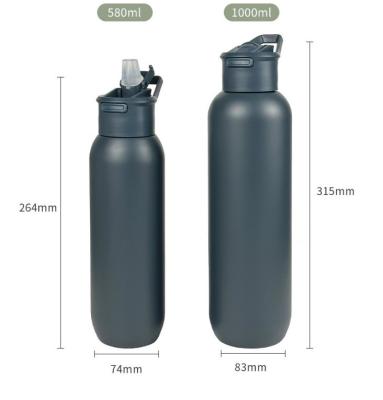 中国 1000 ML 活性な人や移動中の人のためのダブルウォールステンレス鋼の真空瓶 販売のため