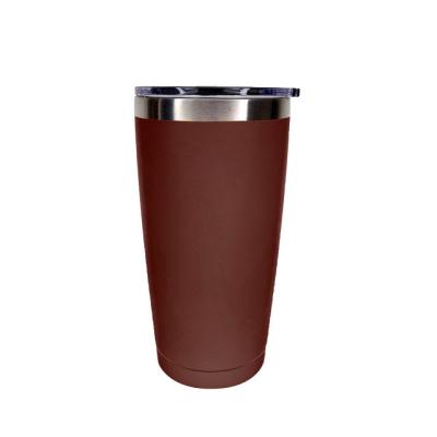 Cina Conservazione della bevanda calda Bevande fredde Isolato 600ml Bottiglia d'acqua metallica Car Tumbler con paglia in vendita