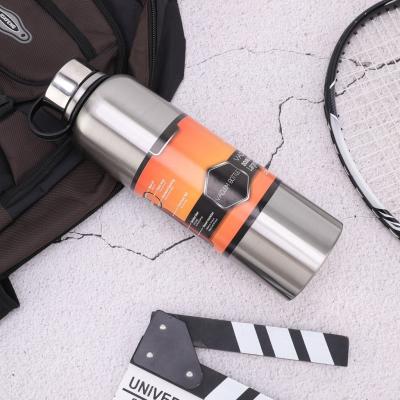 China 304 roestvrij staal dubbele wand vacuümfles waterfles voor reizen en buiten Te koop