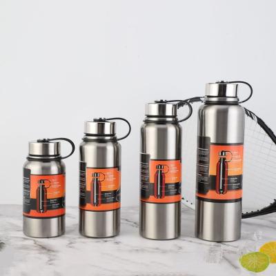 China 304 roestvrij staal dubbele wand vacuümfles waterfles voor reizen en buiten Te koop