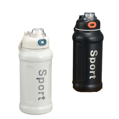 China Buitenreizen 850 ml roestvrijstalen isolatiekop met stro en grote capaciteit Te koop