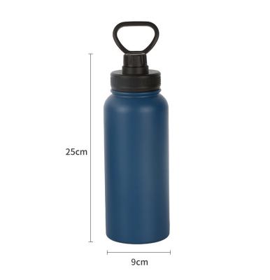 China 304 aço inoxidável frasco de vácuo de boca larga isolado garrafa de água para caminhadas esportivas à venda