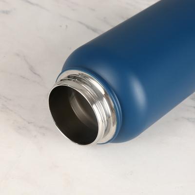 China 304 aço inoxidável frasco de vácuo de boca larga isolado garrafa de água para caminhadas esportivas à venda