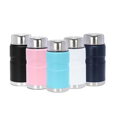 China Keeping Drink Hot Cold 12-24hrs Double Vacuum Insulation Stainless Steel Food Container for sale