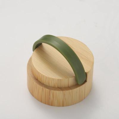China Bamboe thermos geïsoleerd vacuüm roestvrij staal bamboe thermische koffie thee waterfles Te koop