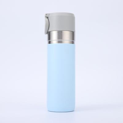 China Flasca de vácuo de aço inoxidável de 500 ml para viagens isoladas por parede dupla à venda