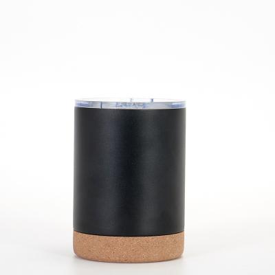 China Voorbeeld verstrekt 12 oz roestvrij staal sublimatie bier koffie tumbler met kurk bodem Te koop